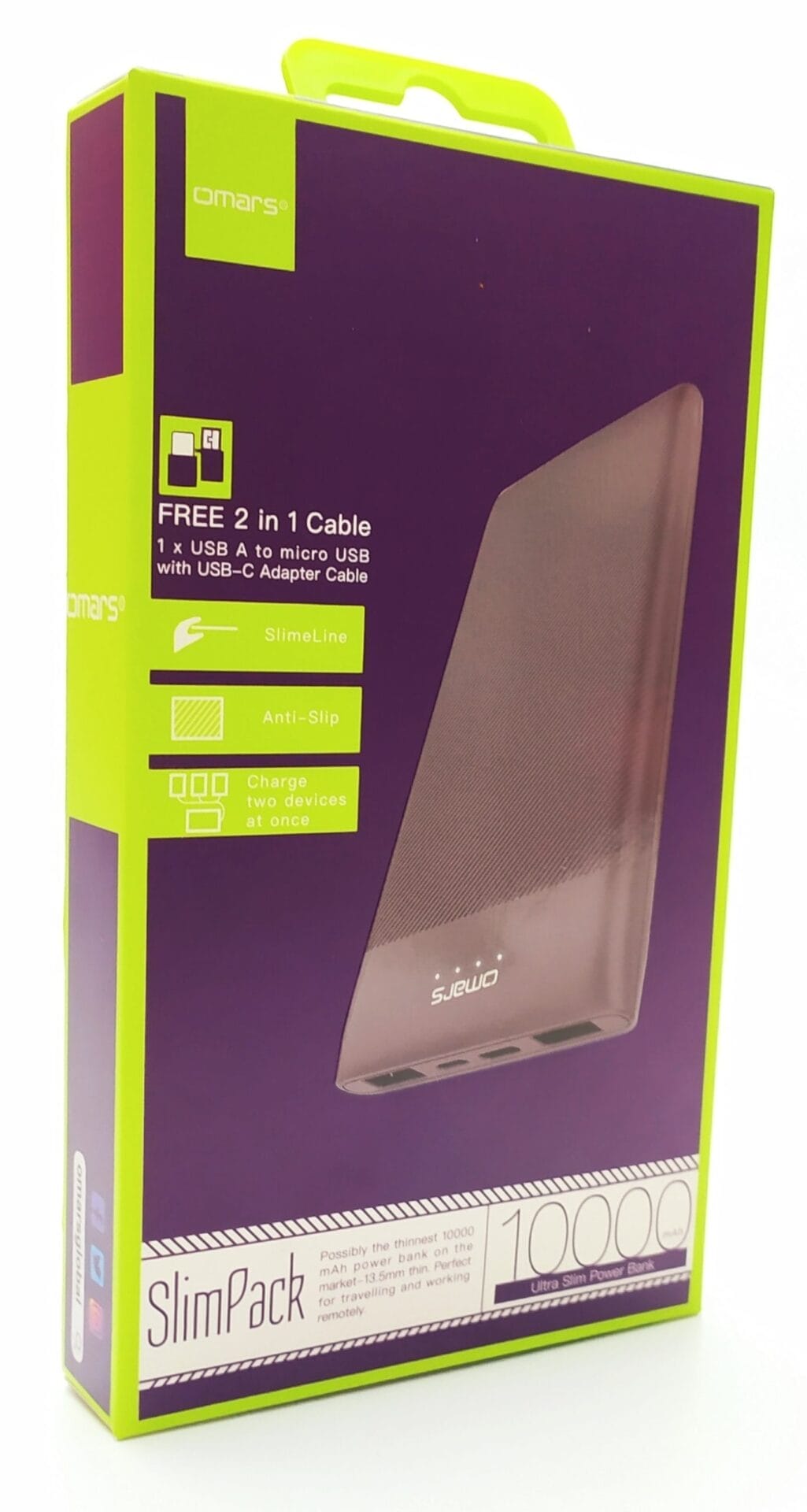 Omars SlimPack Power Bank - My Helpful Hints® Product Review